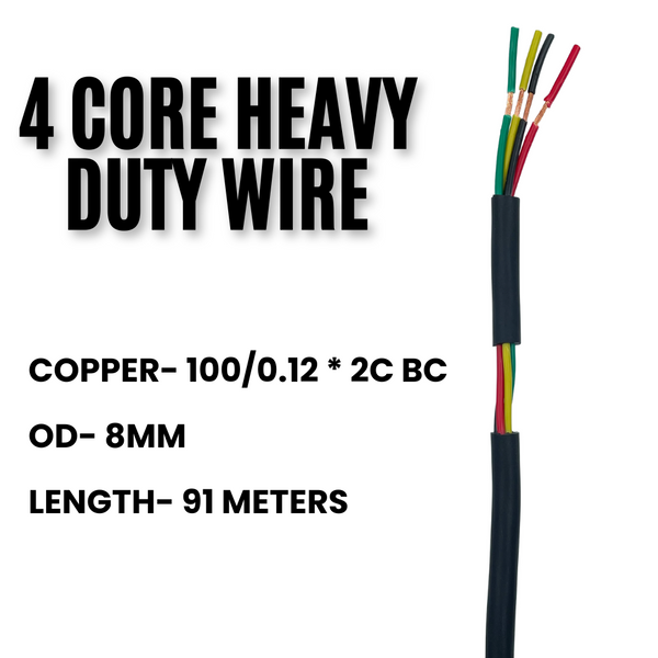 100/40 4 core 16 awg high flex stage Speaker Cable – Peladus